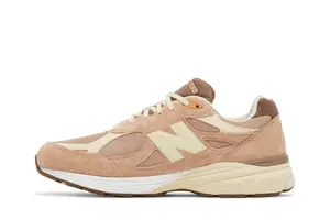 NEW BALANCE X Size? 990v3 "keepin' It Running" Made In Usa - Orange/cream
