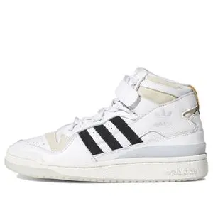 Adidas X Ivy Park Forum Mid Sneakers - White/black