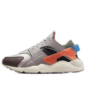 Nike Huarache Premium Sneakers - Gray/white/brown