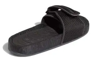Adidas Pharrell X Chancletas Hu Slide - Black
