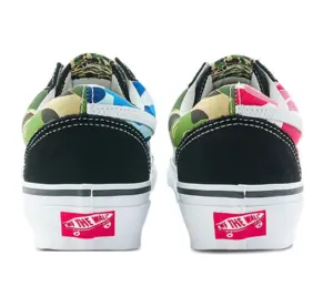 VANS X Bape Abc Lx Old Skool Sneakers - Multi-color
