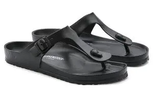 BIRKENSTOCK Gizeh Essentials Eva Sandals - Black