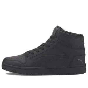 PUMA Rebound Layup Retro High Top Sneakers - Black