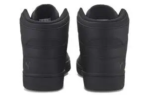 PUMA Rebound Layup Retro High Top Sneakers - Black
