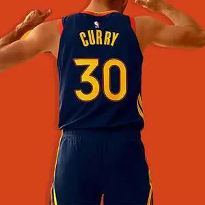 Nike Nba Stephen Curry Golden State Warriors Jersey City Edition - Dark Blue