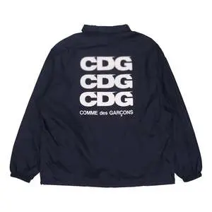 Comme Des Garçons Coach Jacket - Black