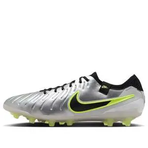 Nike Tiempo Legend Elite Ag Football Boots - Metallic Silver/volt/black