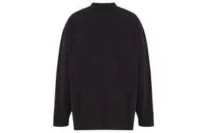 Yeezy Logo Longsleeve T-shirt - Black