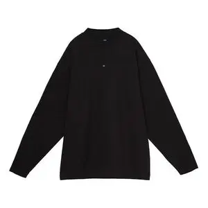 Yeezy Logo Longsleeve T-shirt - Black