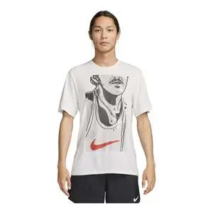 Nike Dri-fit Rise 365 T-shirt - White
