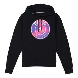 JORDAN Paris Saint-germain Printing Fleece Pullover - Black