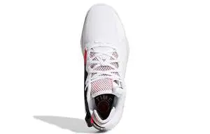 Adidas Dame "dame Time" High Top Sneakers - White/black/red