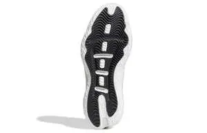 Adidas Dame "dame Time" High Top Sneakers - White/black/red