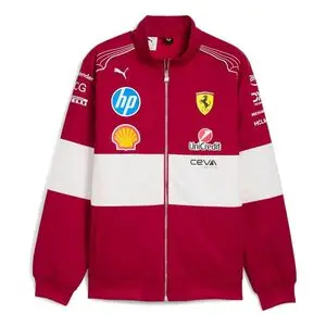 PUMA X Scuderia Ferrari Racing Jacket - Dark Cherry