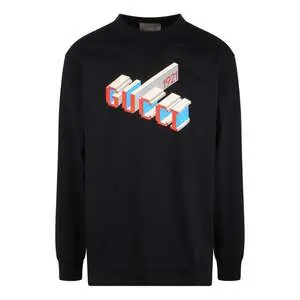 Gucci Cotton Jersey Long Sleeve T-shirt