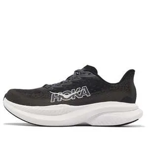 Hoka One One Mach Wide Athletic Sneakers - Black/white