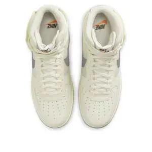 Nike Force 1 High '07 Lv8 Sneakers - Cream/grey