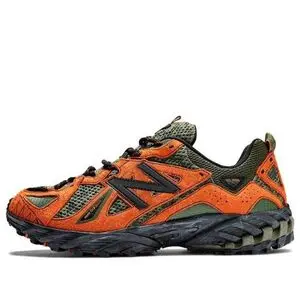NEW BALANCE X Joe Freshgoods 610 "lil' Swamps" Sneakers - Orange/green
