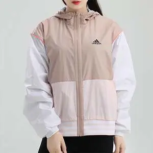 Adidas Neo Must Haves Block Colorblock Logo Windproof Jacket