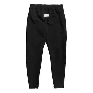 Nike X Fear Of God Crossover Solid Color Slim Fit Sports Pants - Black