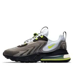 Nike Max 270 React Eng "neon 95" Sneakers - Grey