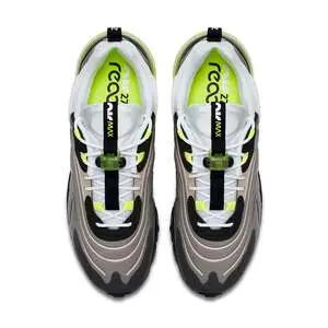 Nike Max 270 React Eng "neon 95" Sneakers - Grey