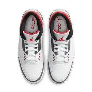 JORDAN Air 3 Se-t "fire Red" Japan Exclusive Sneakers - White/fire Red/black