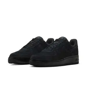 Nike Force 1 '07 Suede Sneakers - Black/anthracite/white