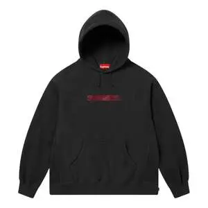 Supreme X Swarovski Motion Logo Hooded Sweatshirt - Black
