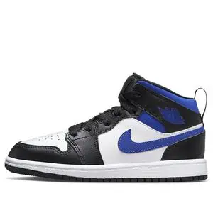 JORDAN Air Jordan 1 Mid 'Racer Blue' Sneakers Black/blue/white