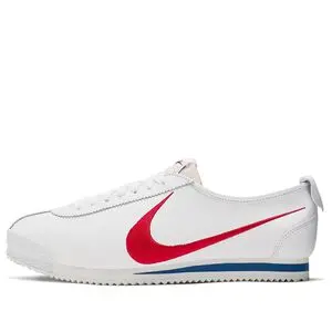 Nike Classic Cortez '72 Qs Shoe Dog Pack Swoosh Sneakers - White/blue/red