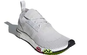 Adidas Nmd-racer Primeknit Sneakers - Grey/solar Pink