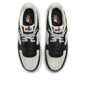 Nike Force 1 Low 'split' Sneakers - Black/light Silver-phantom-white