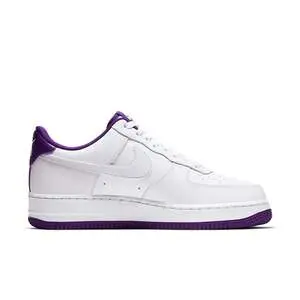 Nike Force 1 Low Sneakers - White/purple