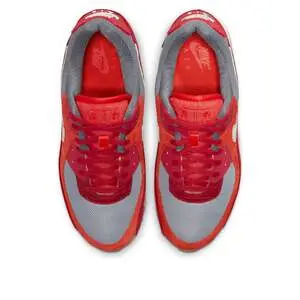 Nike Max 90 Premium Sneakers - Red/gray