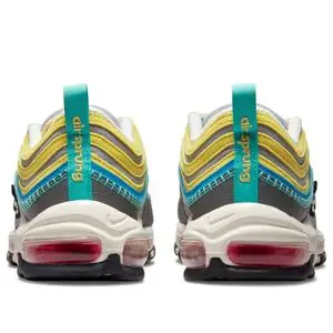 Nike Max 97 Se 'air Sprung' Sneakers - Grey/yellow/blue