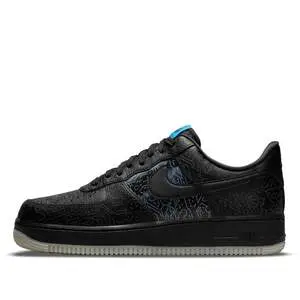 Nike Force 1 '07 X Space Jam "computer Chip - Black/light Blue Fury
