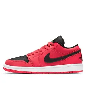 JORDAN 1 Low 'siren Red - Black/red