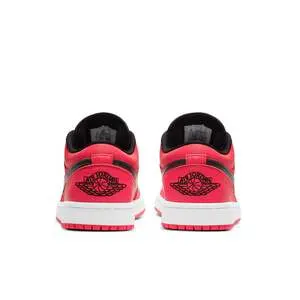 JORDAN 1 Low 'siren Red - Black/red