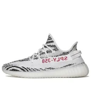 Adidas Yeezy Boost 350 V2 "zebra" Sneakers - White/cblack/red