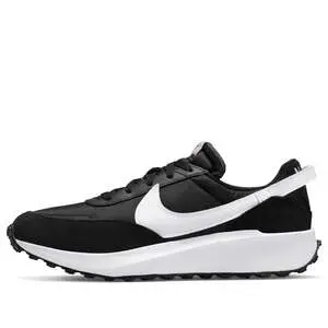 Nike Waffle Debut Low Top Sneakers - Black/white