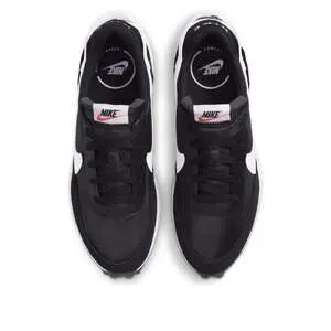 Nike Waffle Debut Low Top Sneakers - Black/white