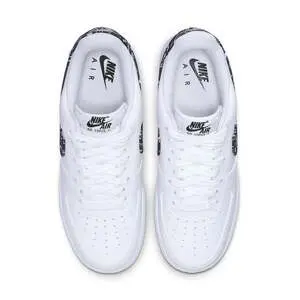 Nike Force 1 '07 Essentials "black Paisley" Low Top Sneakers