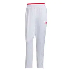 Adidas Adidas Knit Tennis Pants Asia Sizing 'white Red' White/red