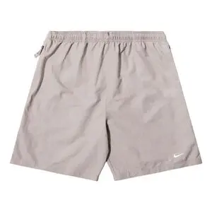 Nike Nike Swoosh Logo Embroidered Loose Shorts Multi-color