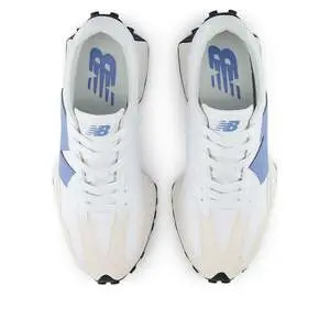NEW BALANCE 327 Sneakers - White/blue Laguna