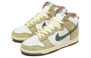 Nike Dunk High 're-raw' Sneakers - White/green