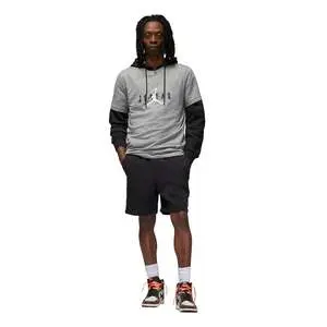 JORDAN Essential Fleece Shorts - Black