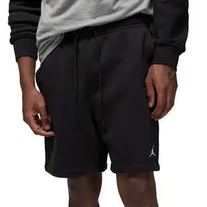 JORDAN Essential Fleece Shorts - Black