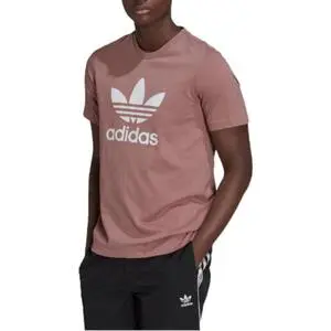 Adidas Originals T-shirt Logo Sports Breathable Short Sleeve T Wine Red T-shirt - Multi-color